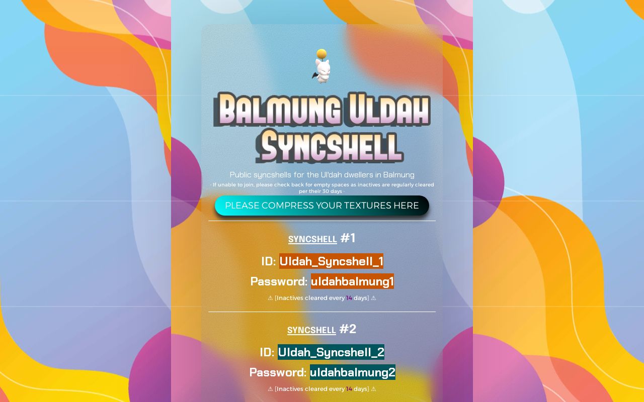 Balmung-Uldah-Syncshell